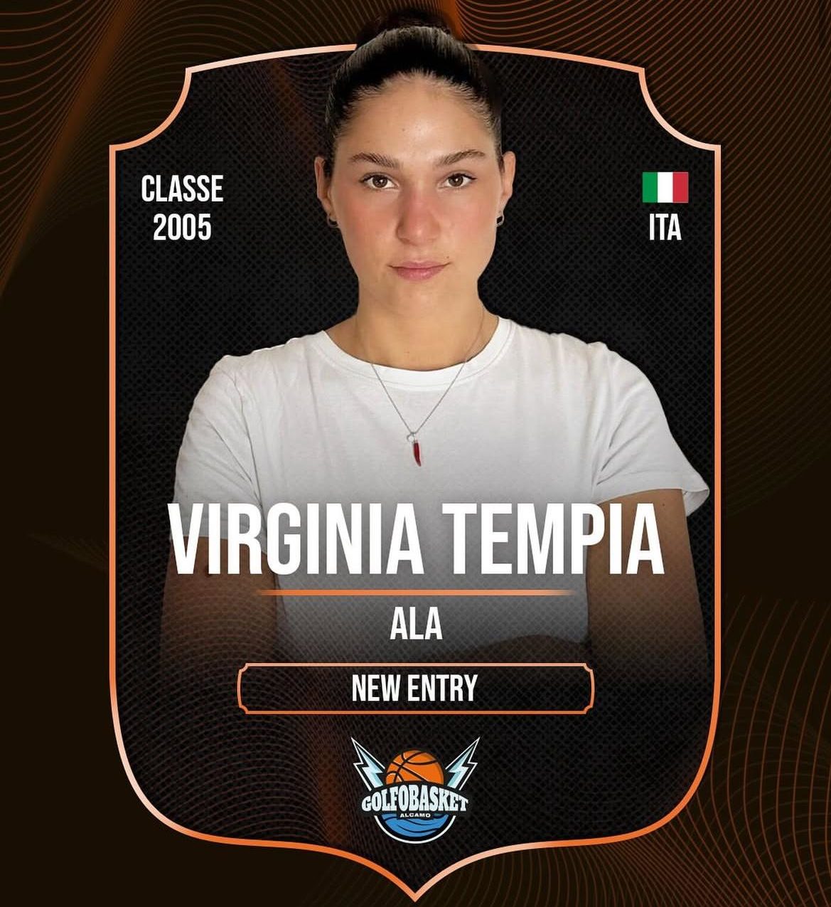 Virginia Tempia è il primo volto nuovo della Golfobasket Alcamo | Alpauno